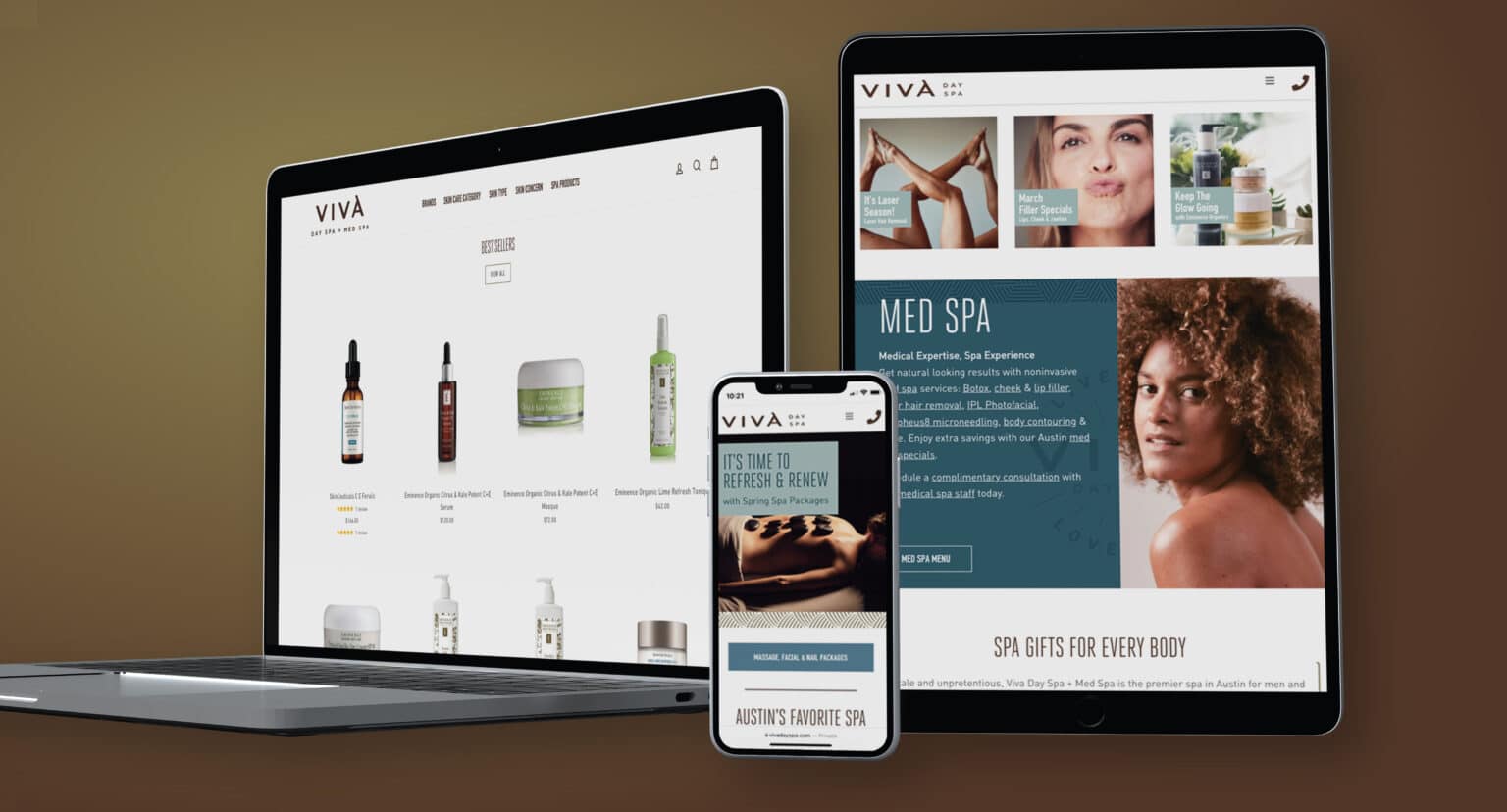 Viva Day Spa Case Study - Workhorse